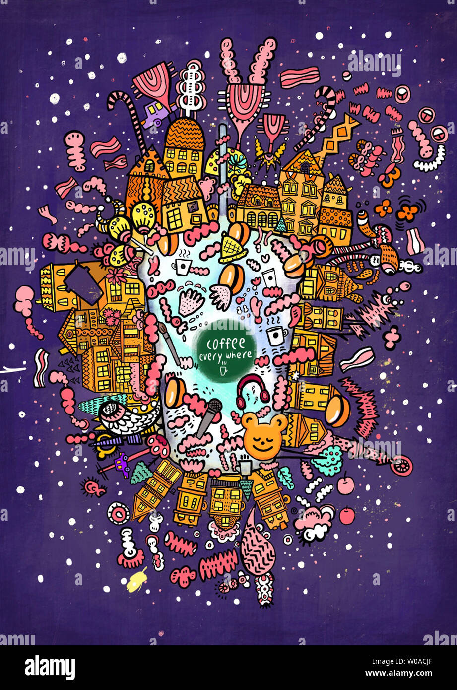 digital drawing art Stock Photo - Alamy