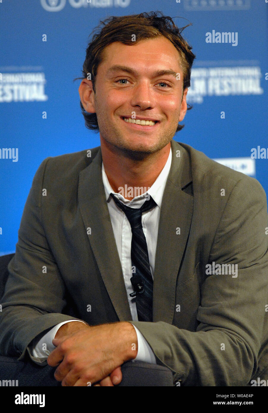 Jude Law attends the Toronto International Film Festival press ...