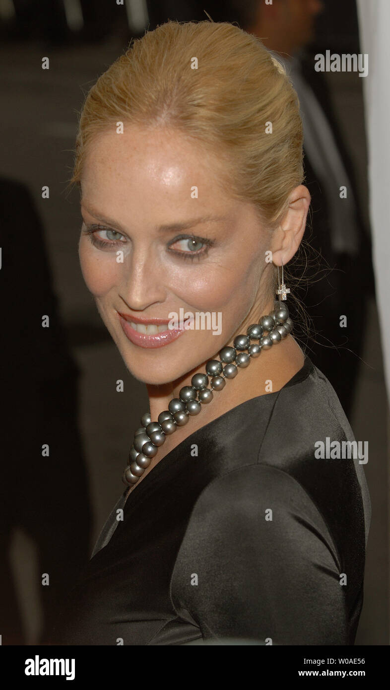 Sharon Stone arrives on the red carpet for the North American premiere ...