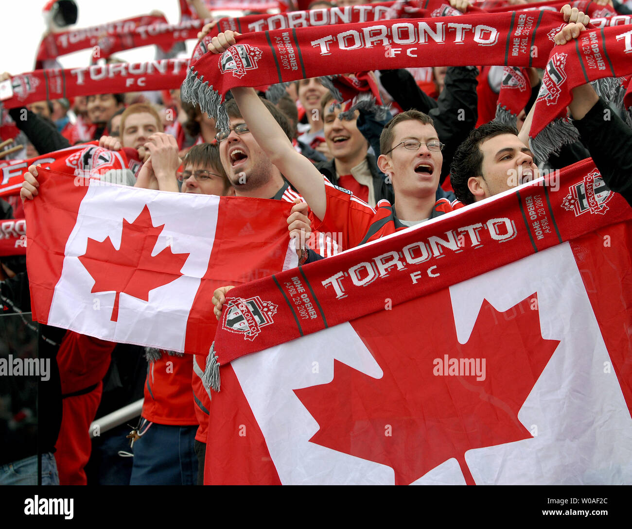 Bmo field fans hi-res stock photography and images - Alamy
