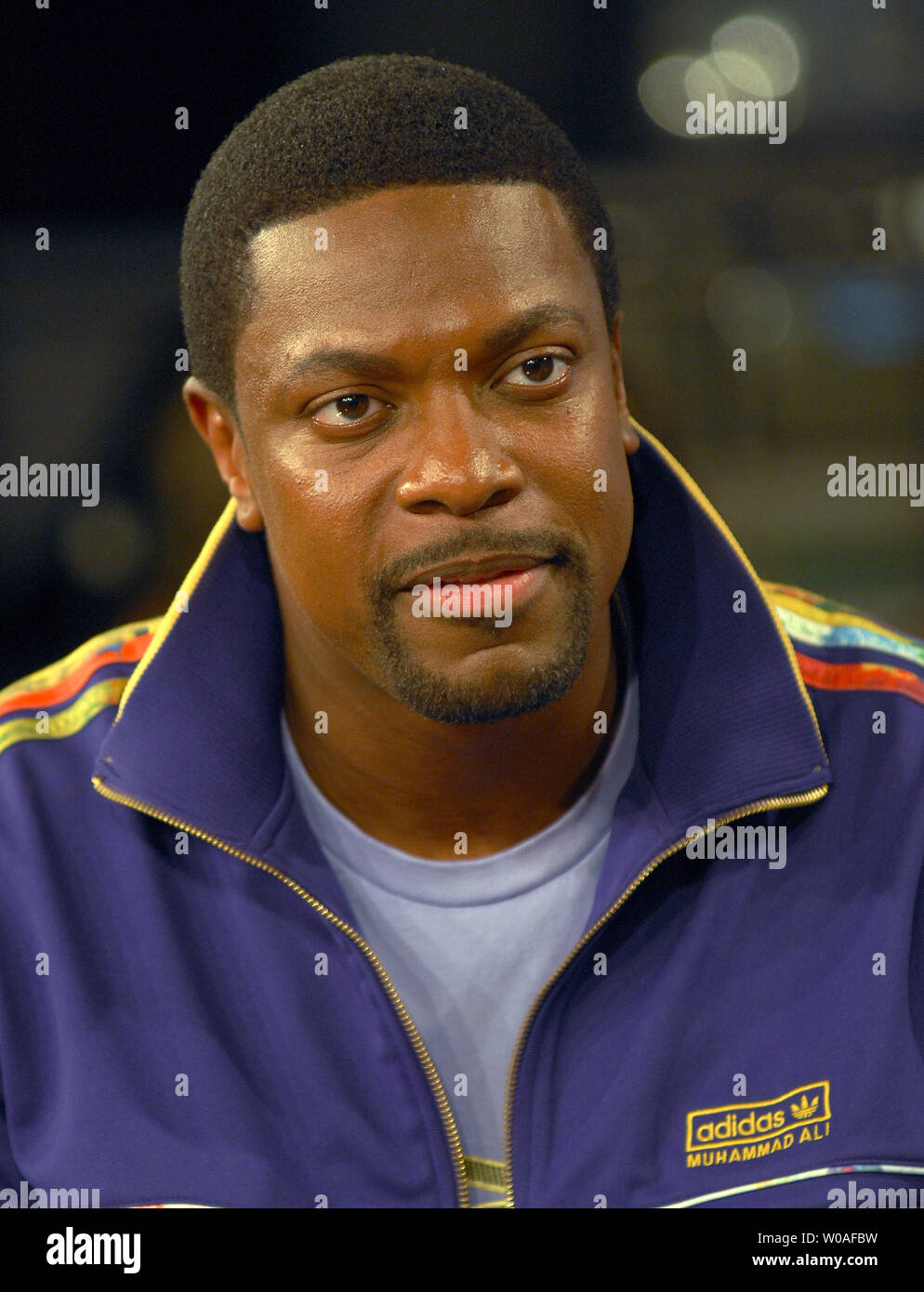 Actor Chris Tucker attends a fan and celebrity showcase to talk about ...