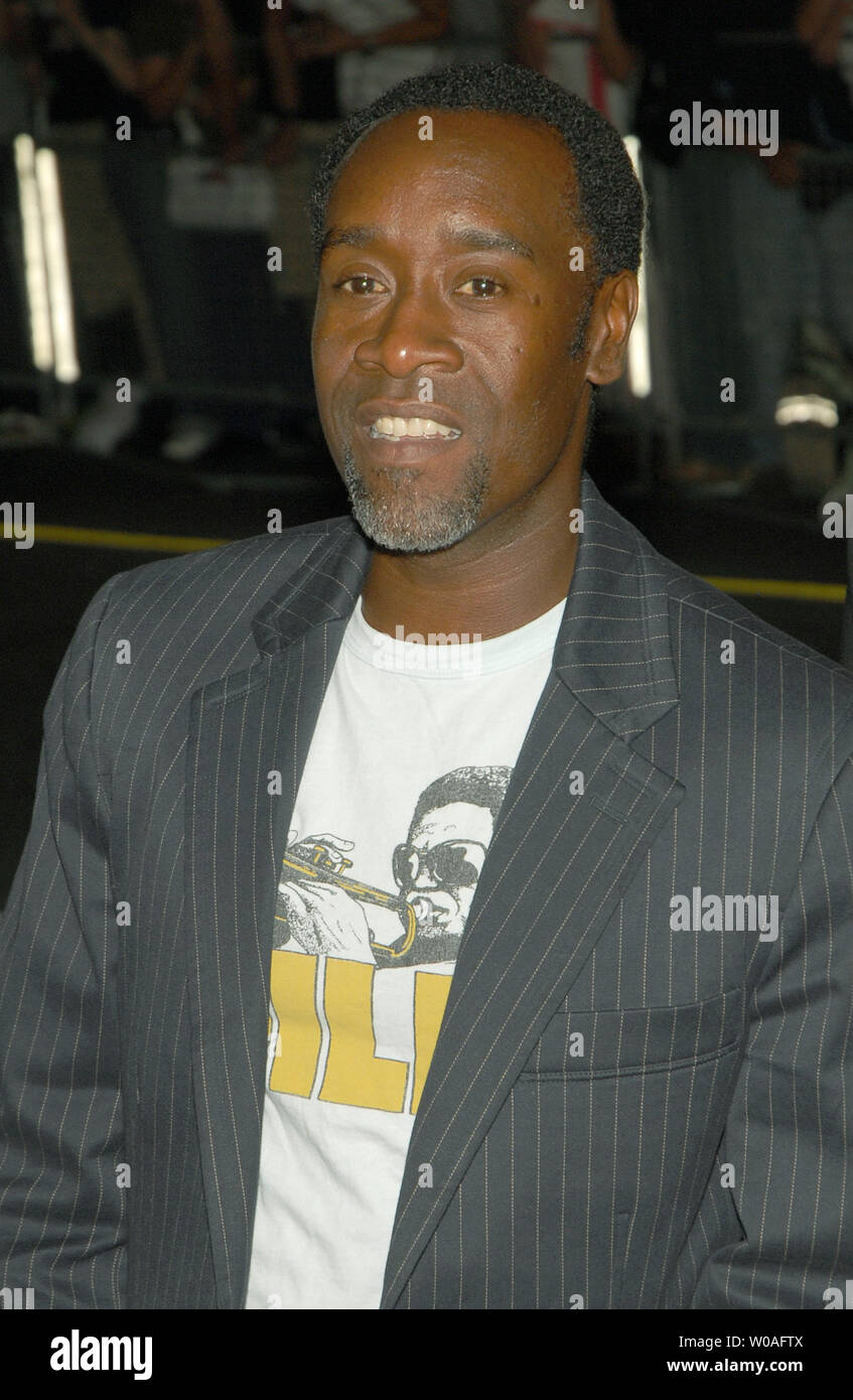 Actor Don Cheadle arrives at the Elgin Theater for the premiere of "The ...