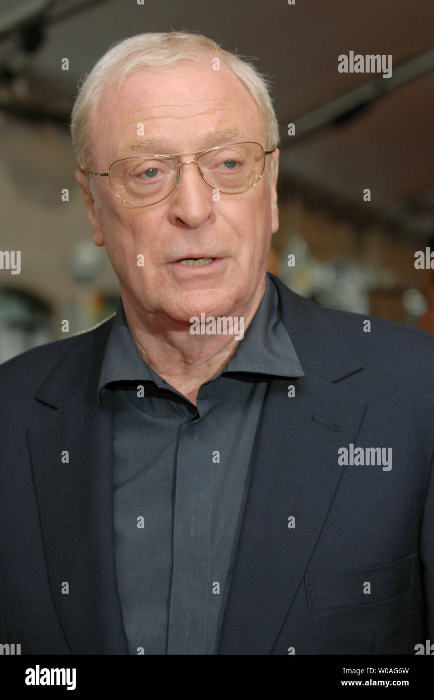 Actor Michael Caine arrives for the Toronto International Film Festival ...