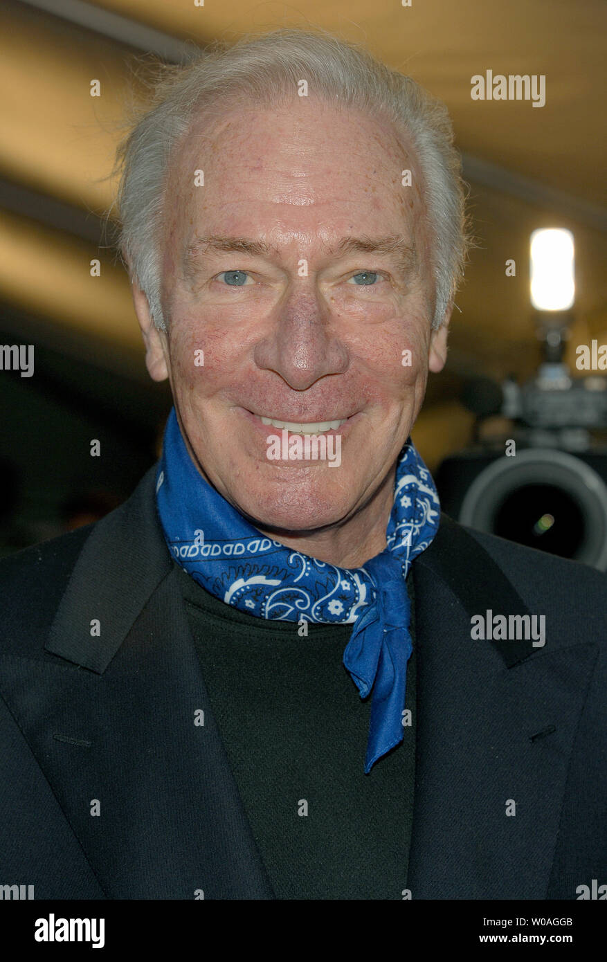 Christopher Plummer arrives at Roy Thomson Hall for the world premiere ...