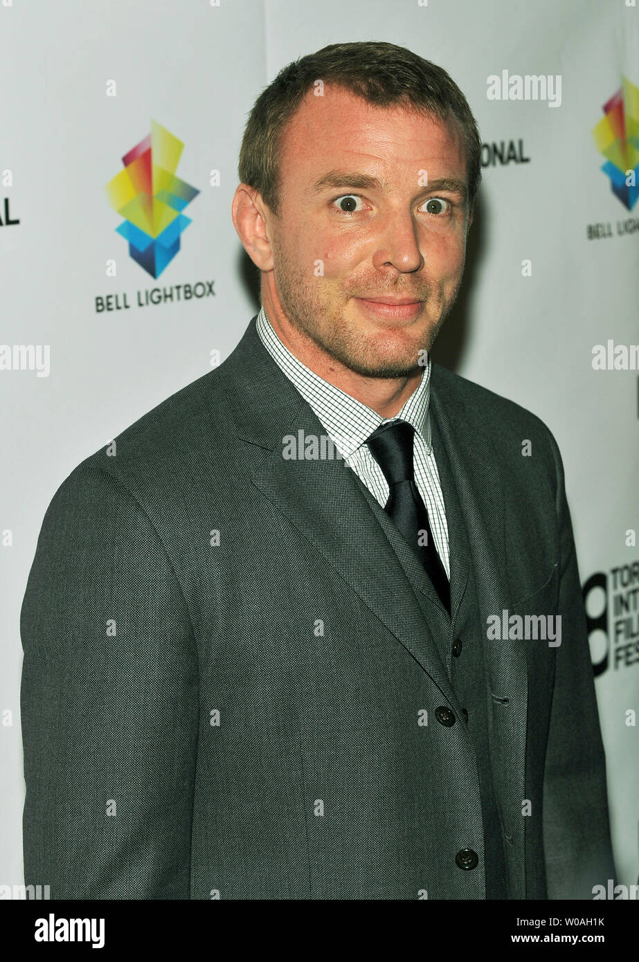 Director Guy Ritchie arrives for the "RocknRolla" premiere at the Elgin ...