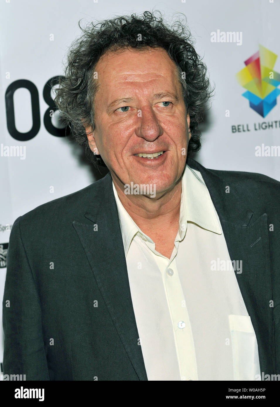 Actor Geoffrey Rush arrives for the premiere of "Blindness" at the ...