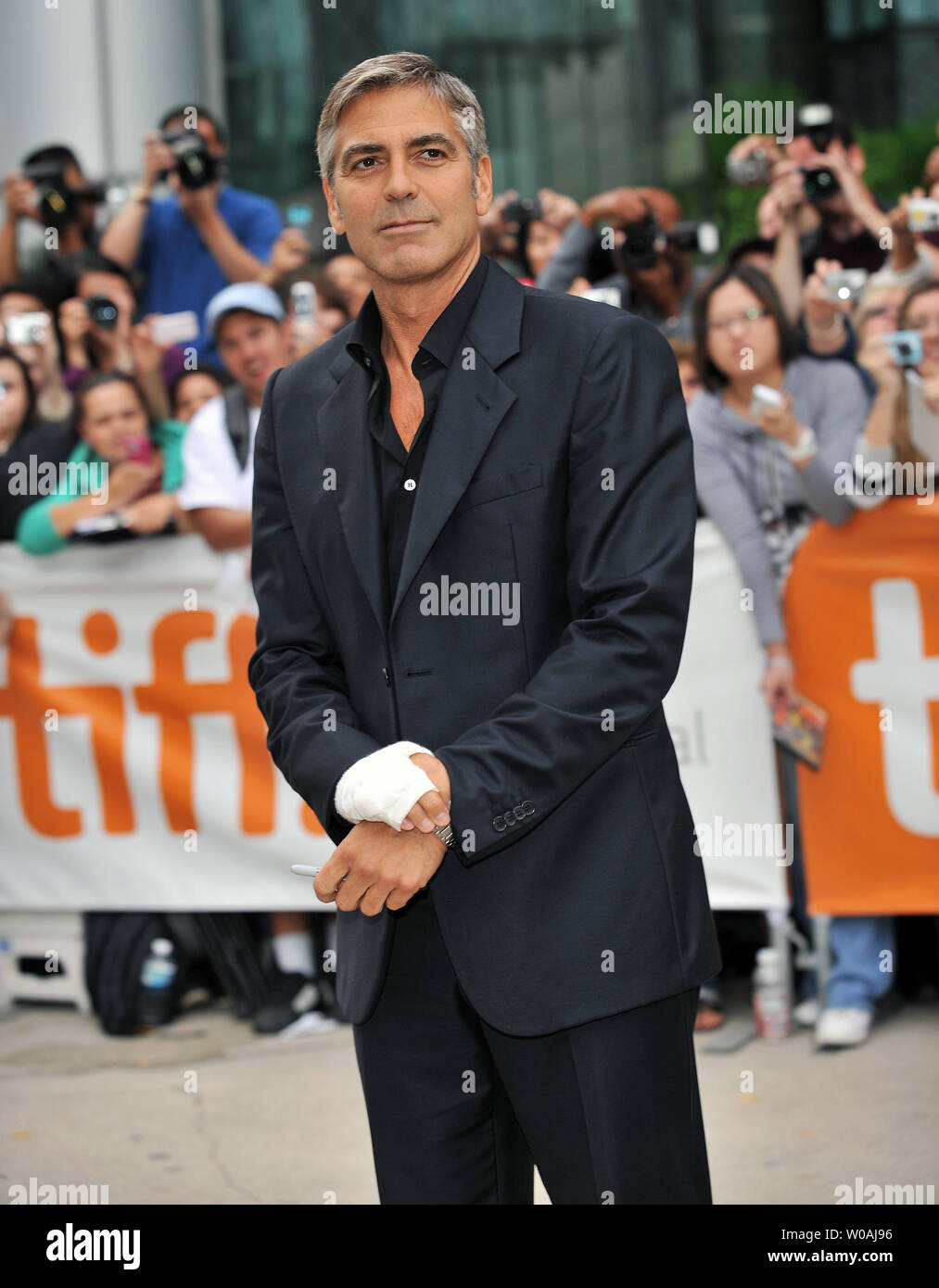 George Clooney arrives for the Toronto International Film Festival gala ...