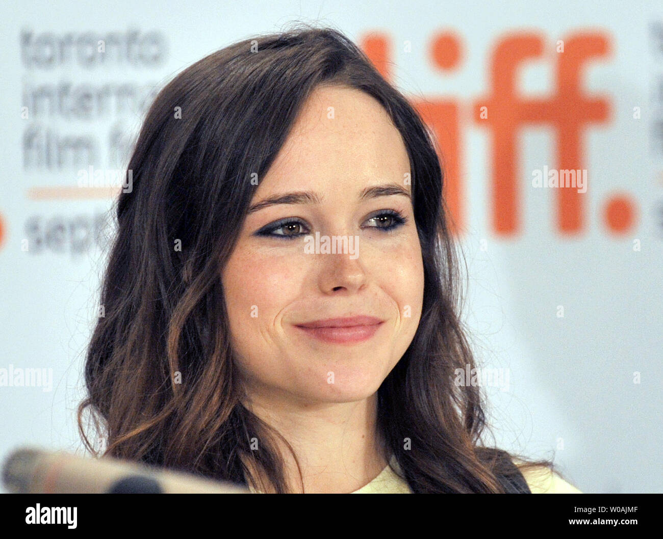 Ellen Page attends the Toronto International Film Festival press ...