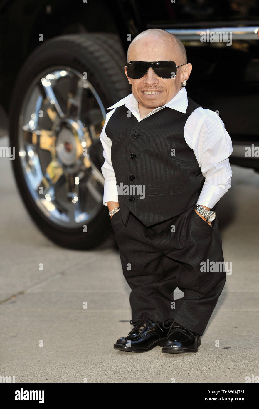 Actor Verne Troyer arrives for the Toronto International Film Festival ...
