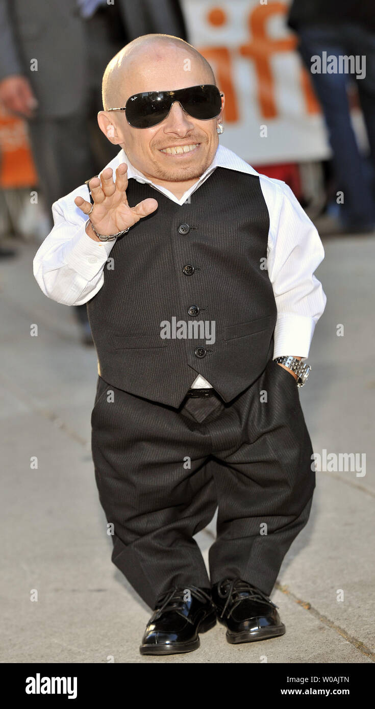 Actor Verne Troyer arrives for the Toronto International Film Festival ...
