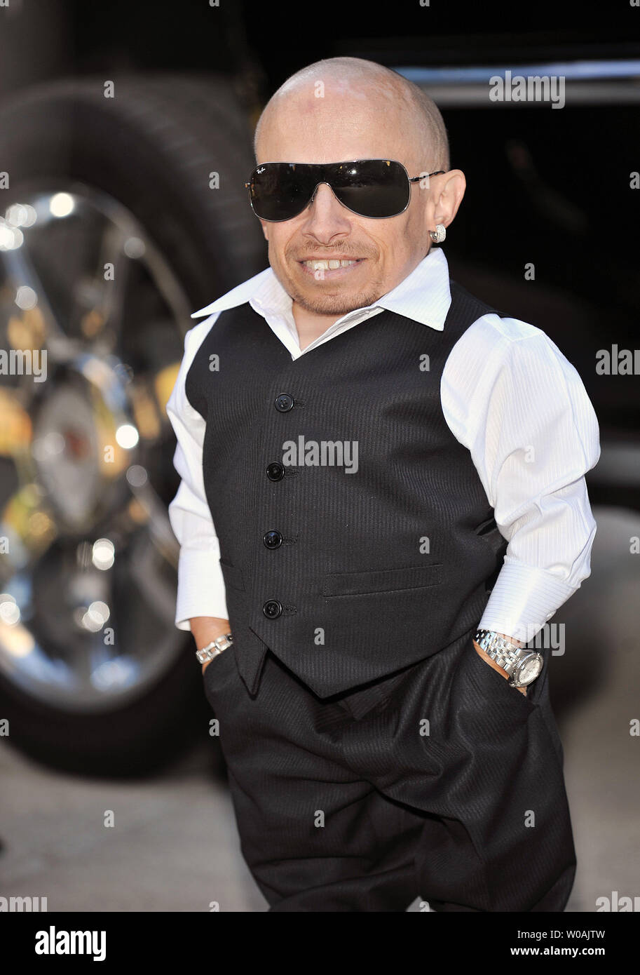 Actor Verne Troyer arrives for the Toronto International Film Festival ...