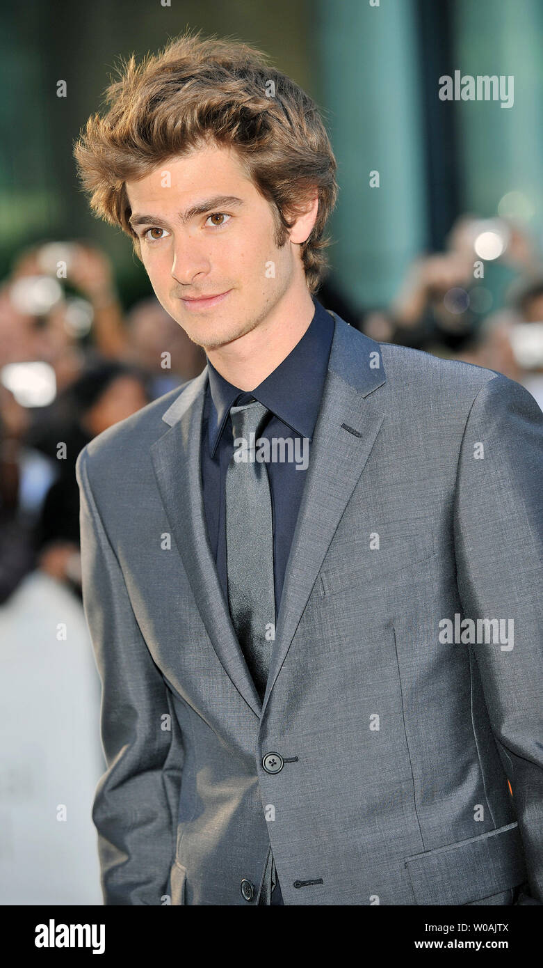 Actor Andrew Garfield arrives for the Toronto International Film ...