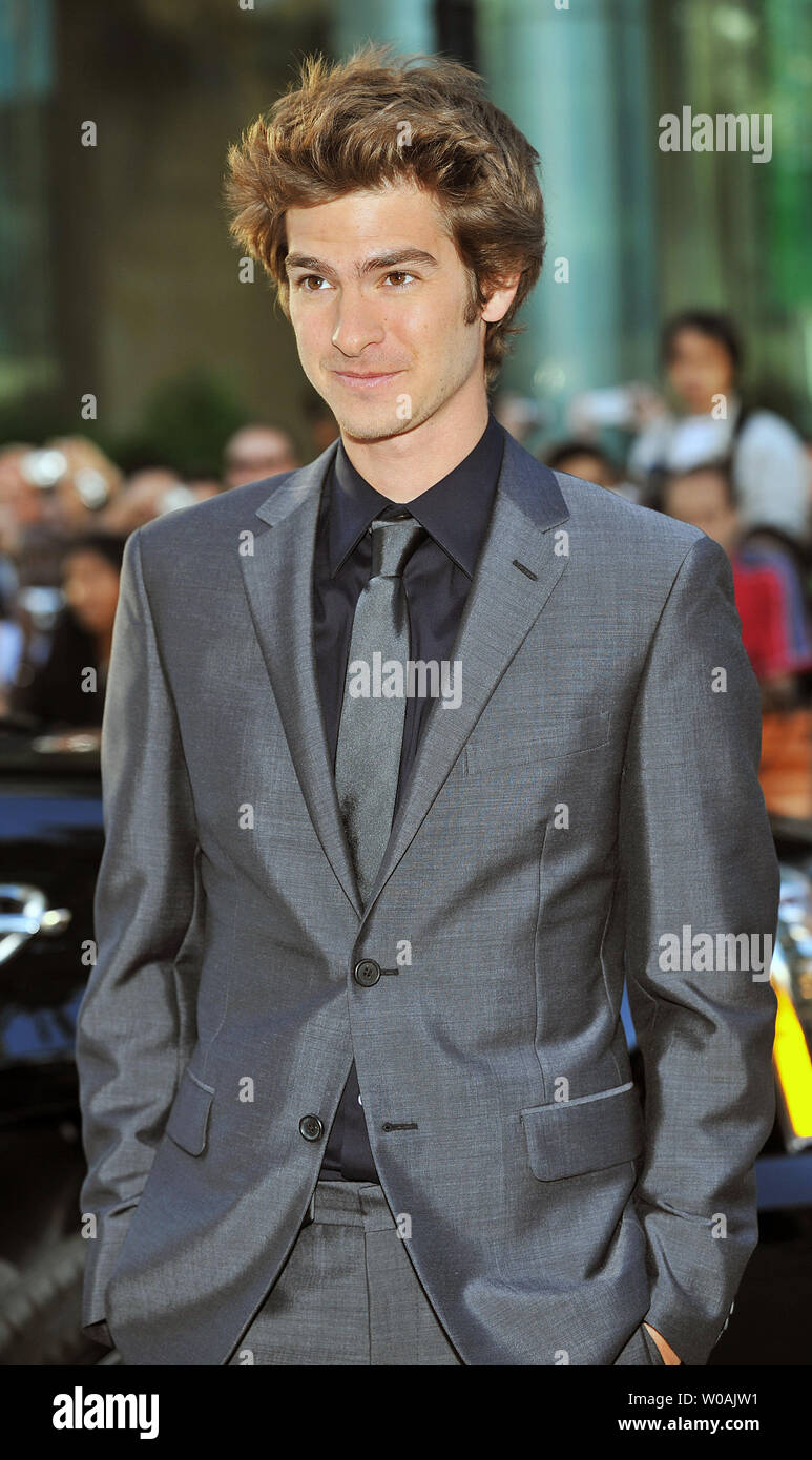 Actor Andrew Garfield arrives for the Toronto International Film ...