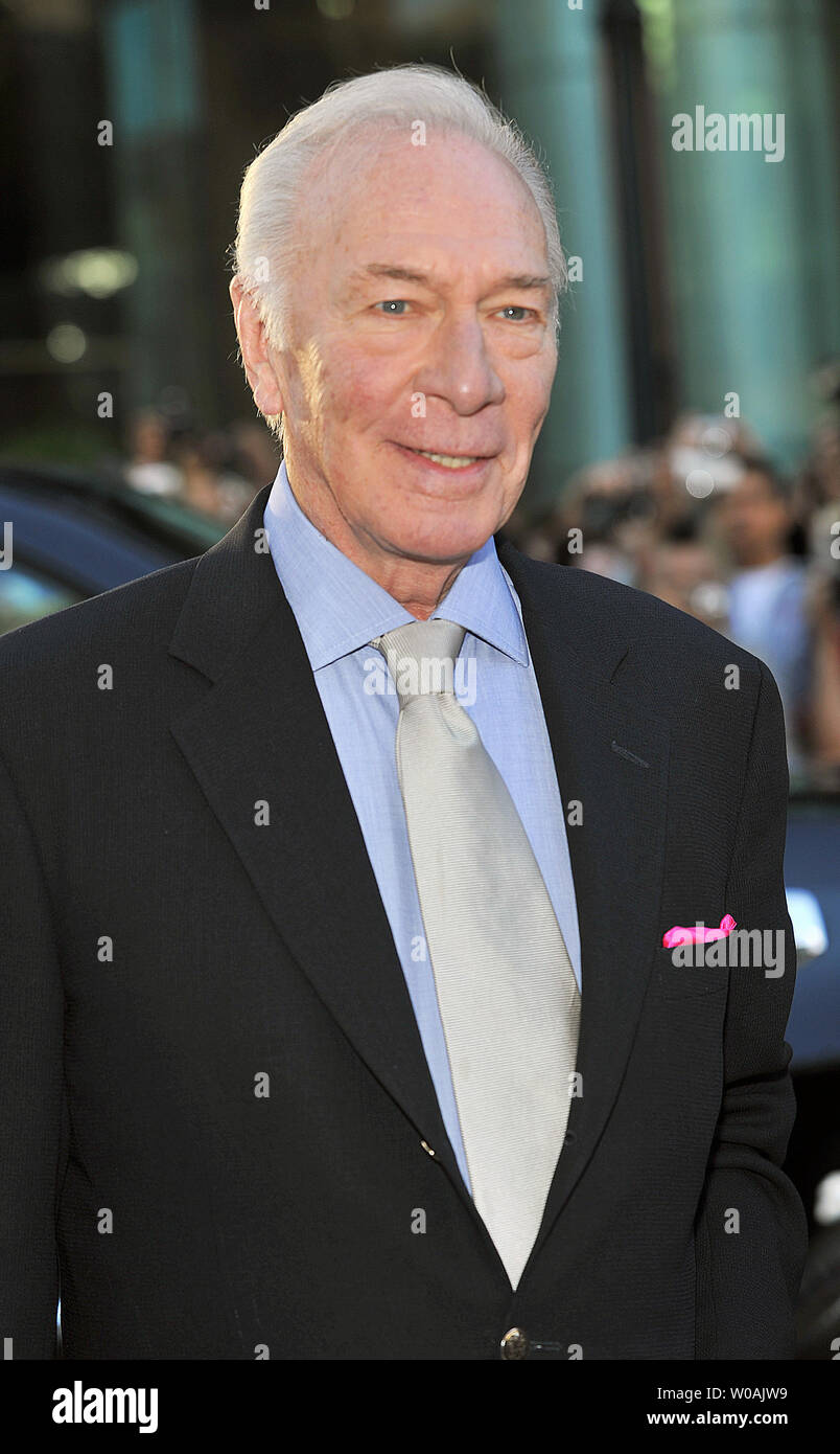 Actor Christopher Plummer arrives for the Toronto International Film ...