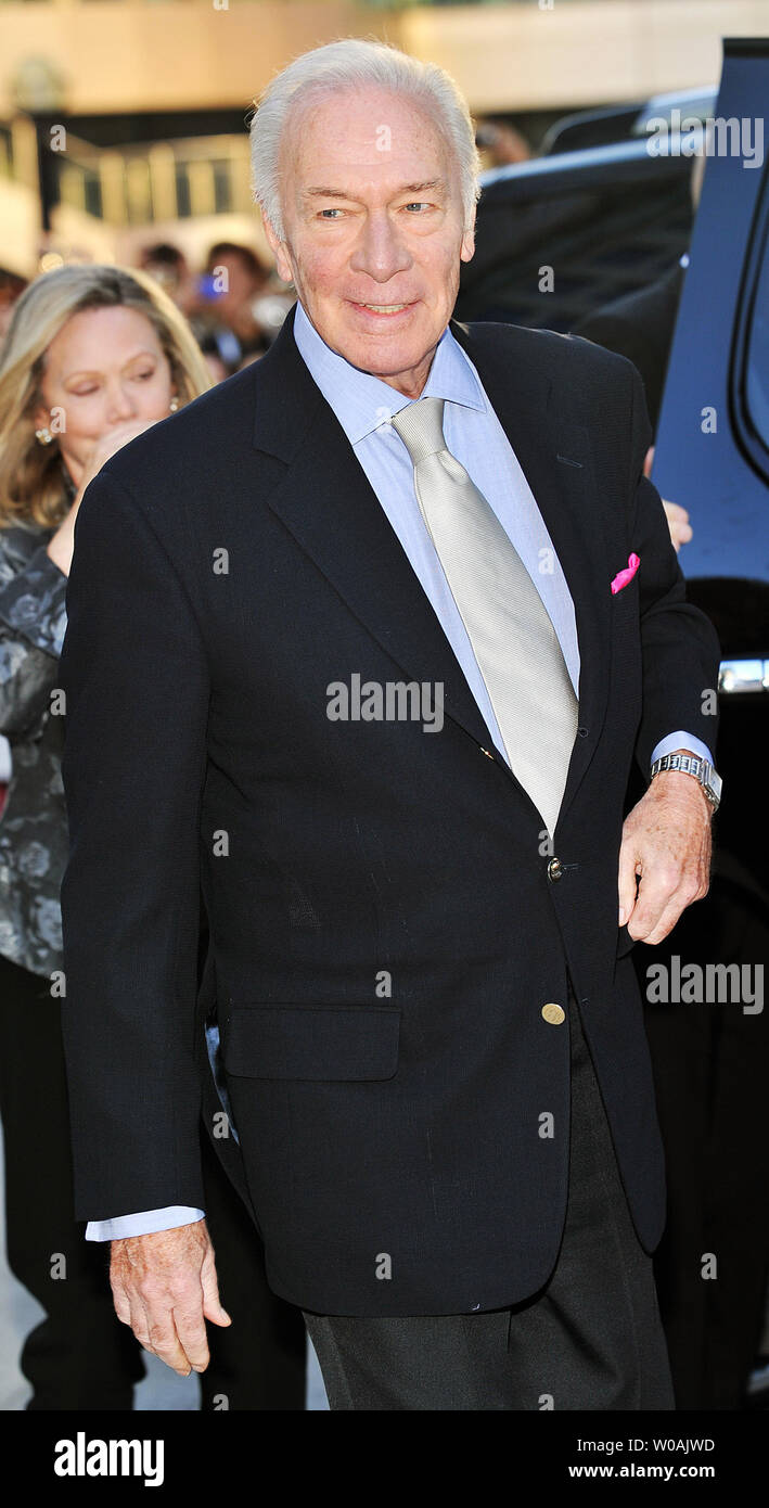 Actor Christopher Plummer arrives for the Toronto International Film ...