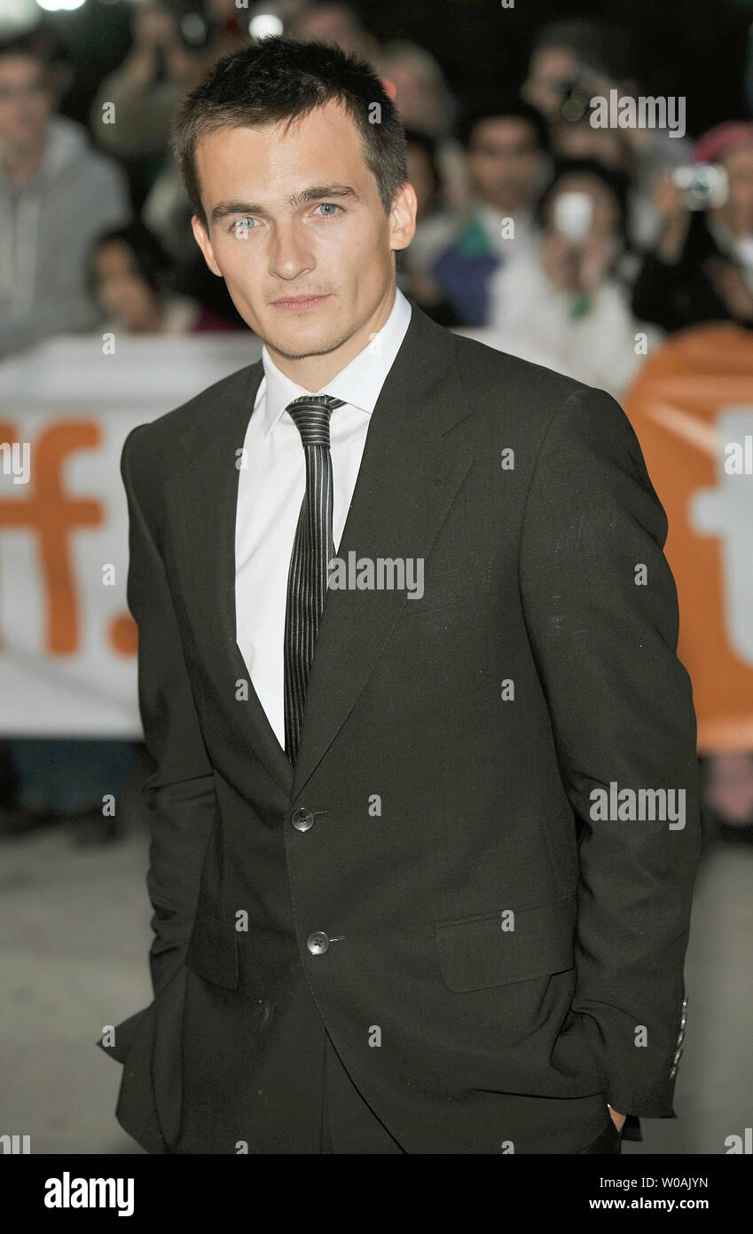 Actor Rupert Friend arrives at Roy Thomson Hall for the gala premiere ...