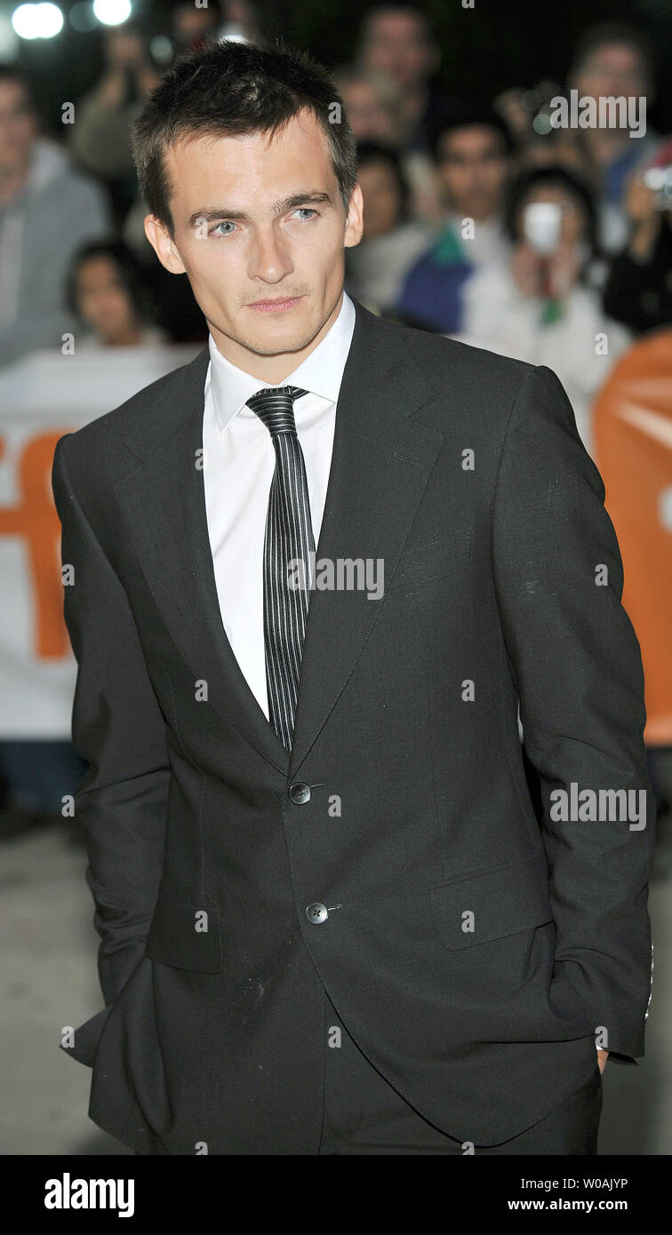 Actor Rupert Friend arrives at Roy Thomson Hall for the gala premiere ...