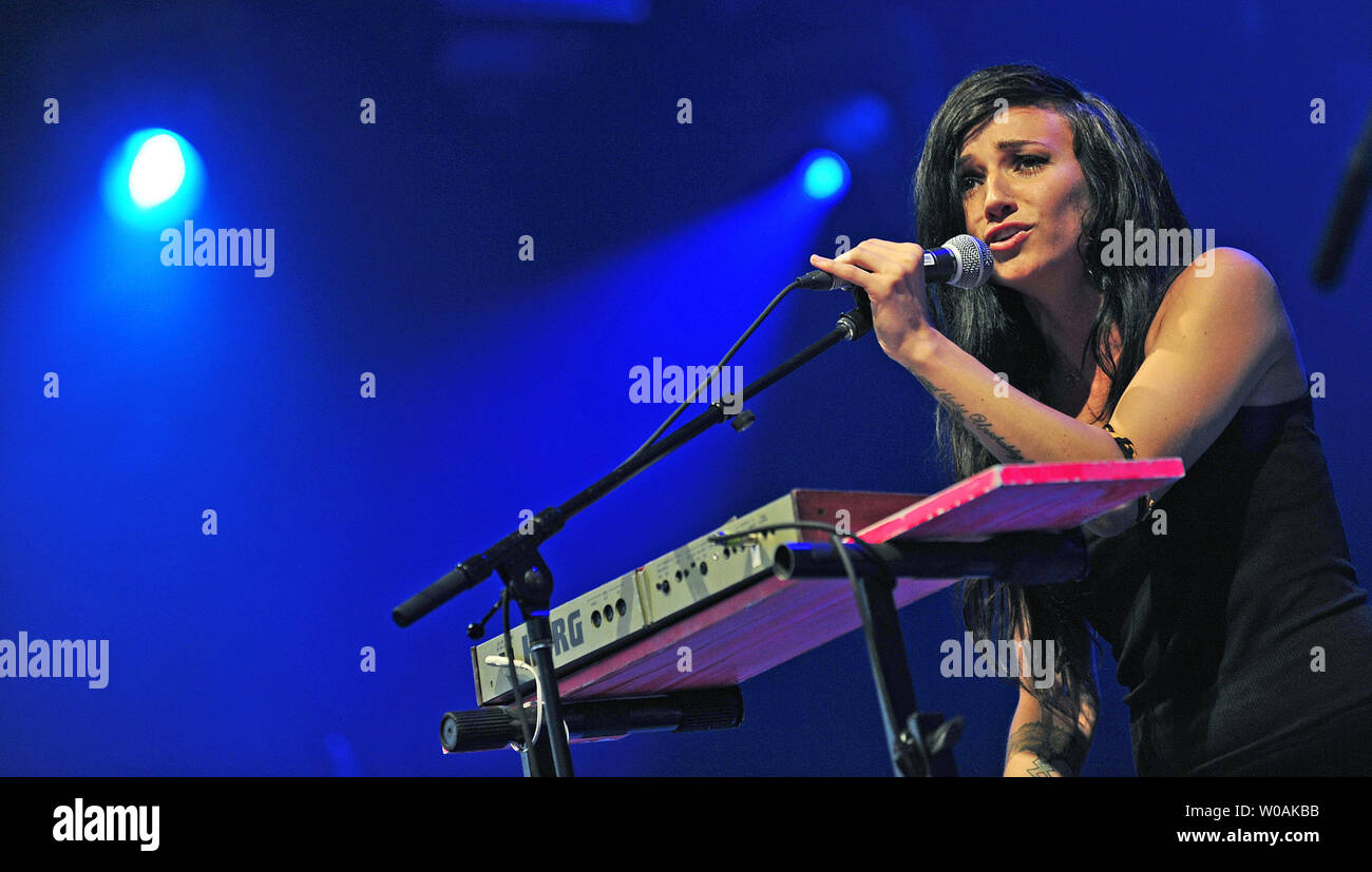 Twenty three year-old singer, songwriter and producer LIGHTS performs ...