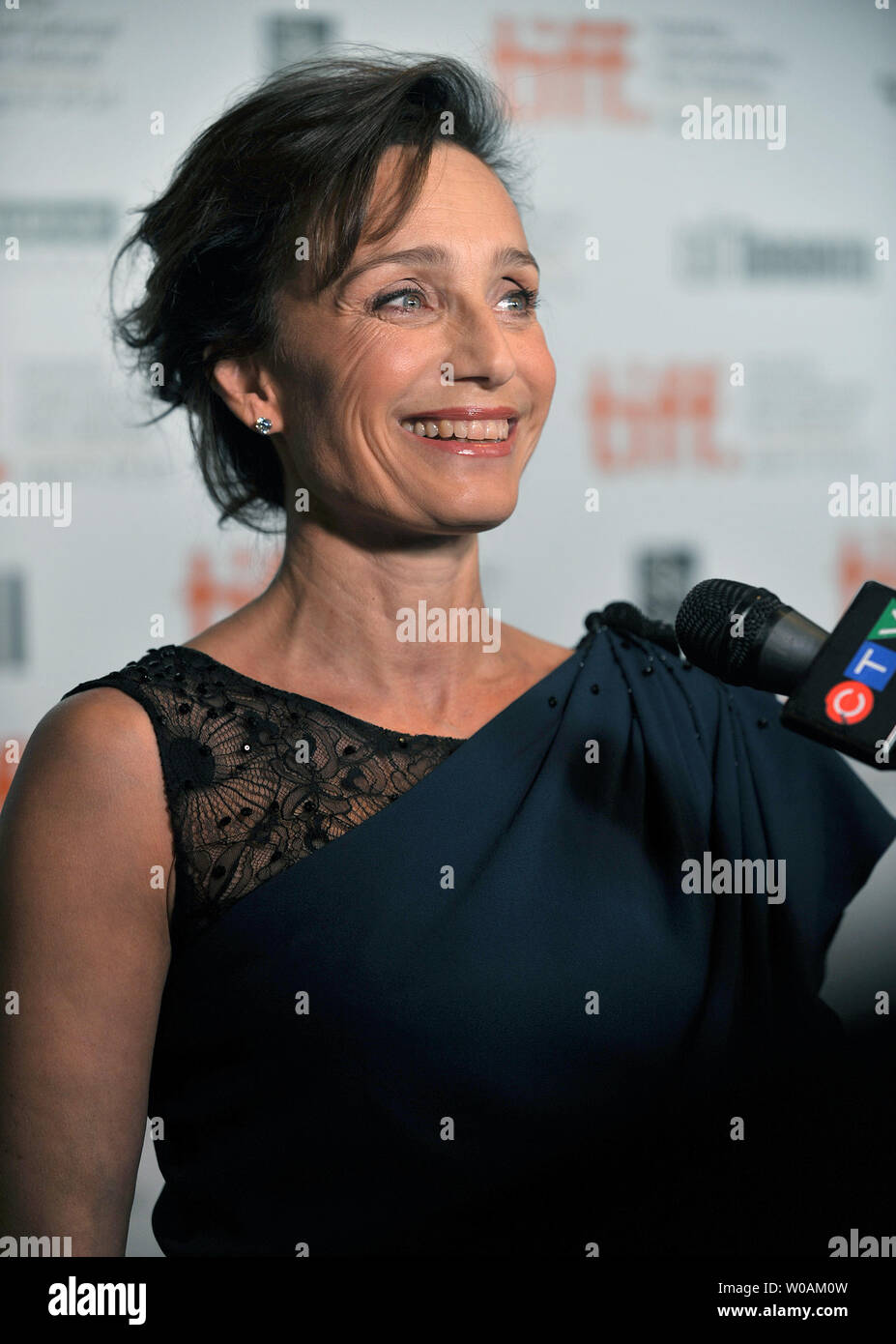Actor Kristin Scott Thomas arrives for the premiere of 'Sarah's Key' at ...