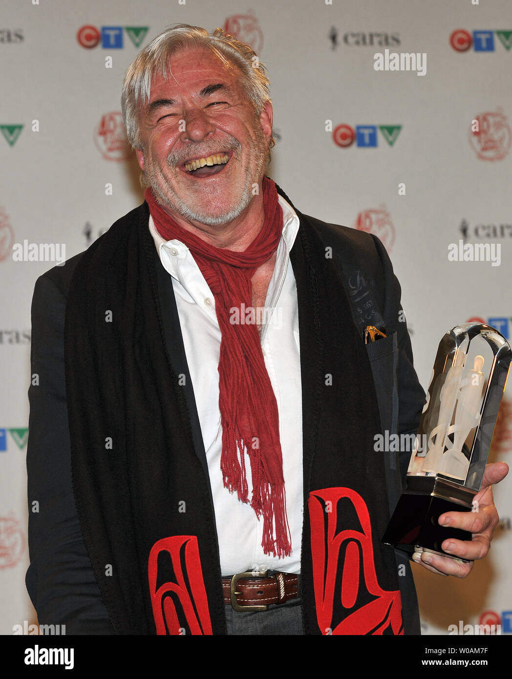 Jim Byrnes wins the Blues Album of the Year Award during the 2011 Juno ...