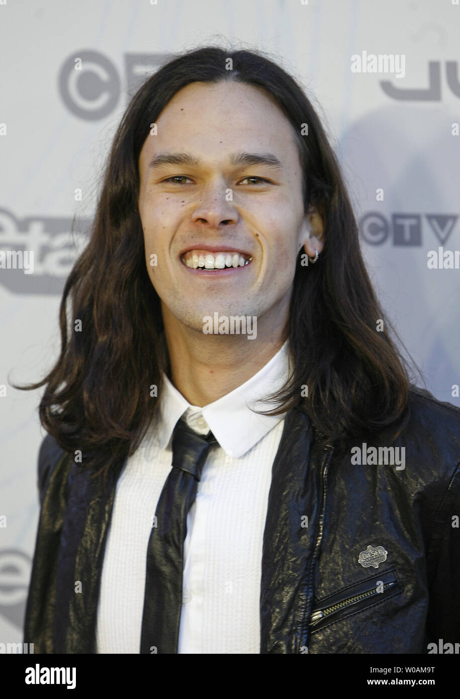 Justin Nozuka arrives on the red carpet at the Juno Awards Broadcast at ...
