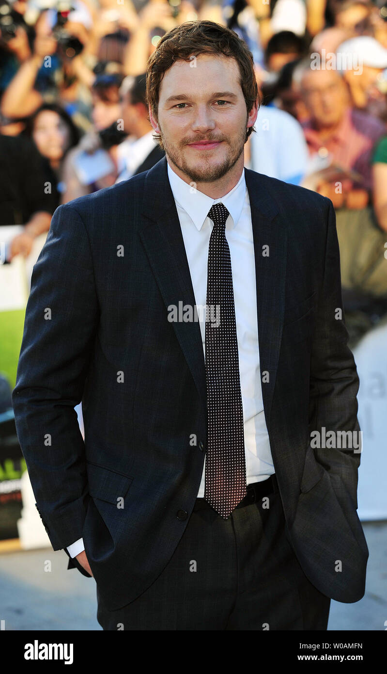 Actor Chris Pratt arrives for the world premiere gala screening of ...