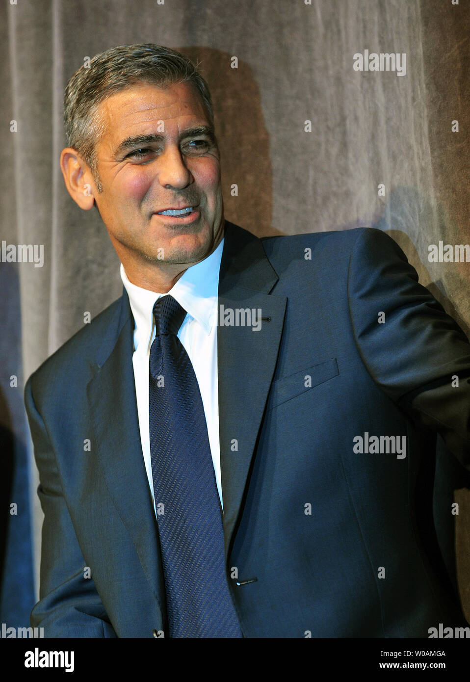 Actor and director George Clooney attends the 'Ides of March' gala ...
