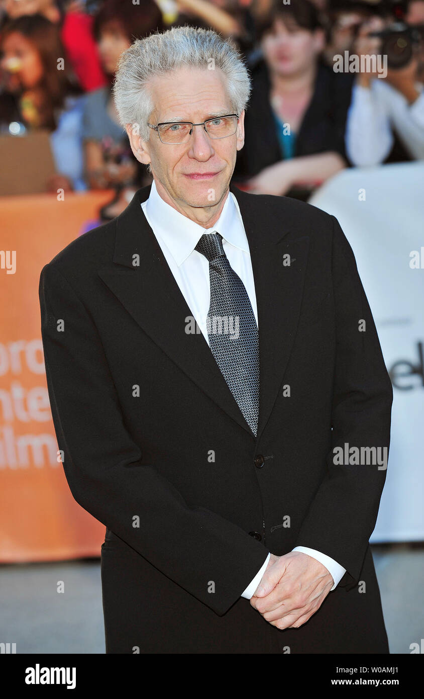 Director David Cronenberg arrives for the world premiere gala screening ...
