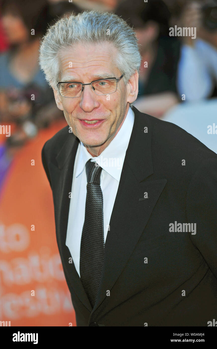 Director David Cronenberg arrives for the world premiere gala screening ...
