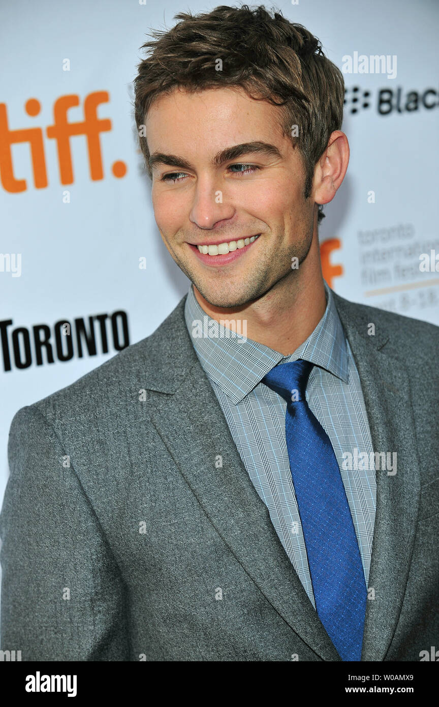 Actor Chace Crawford arrives for the gala screening of 'Peace, Love ...