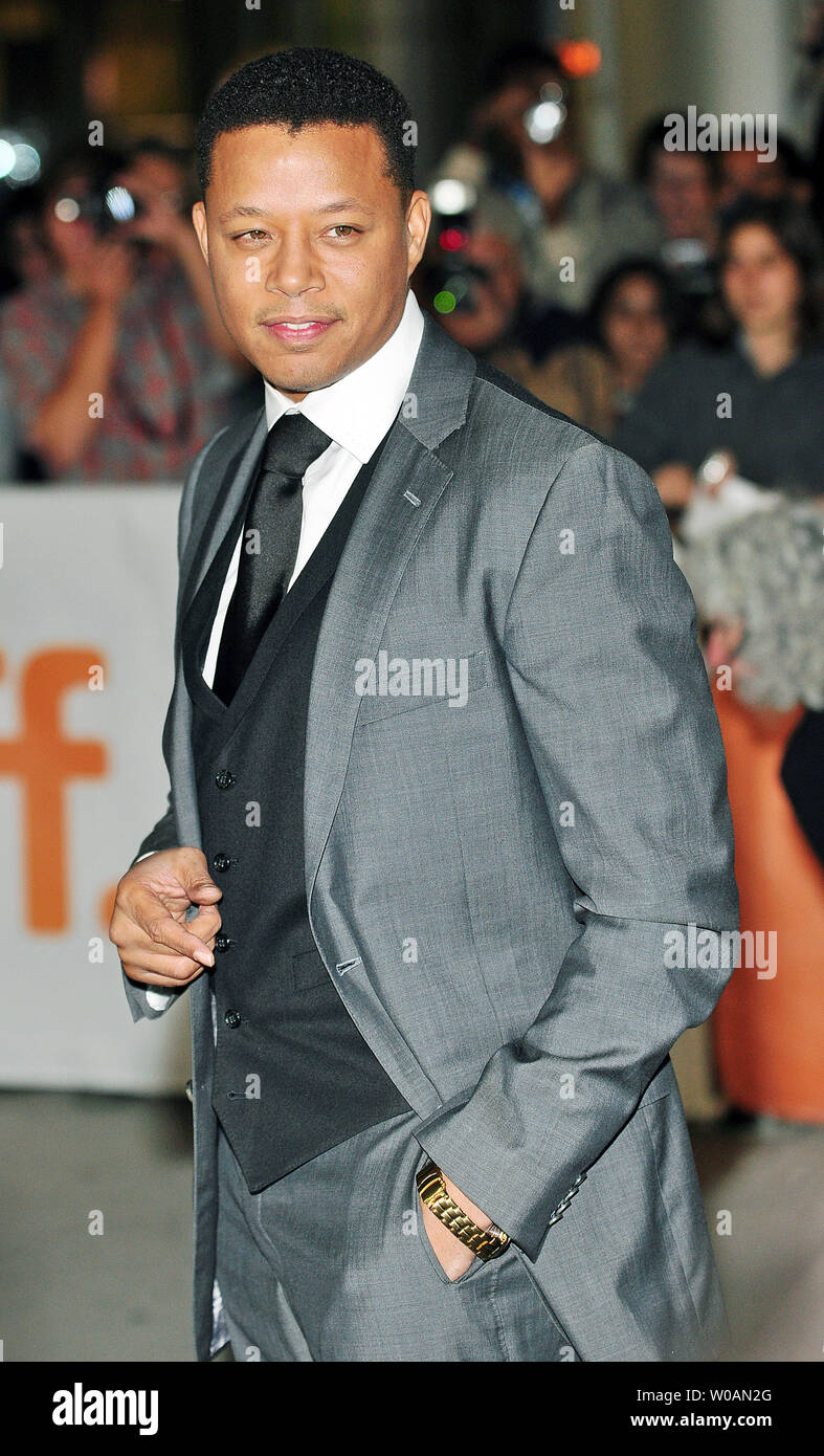 Actor Terrence Howard arrives for the world premiere gala screening of ...