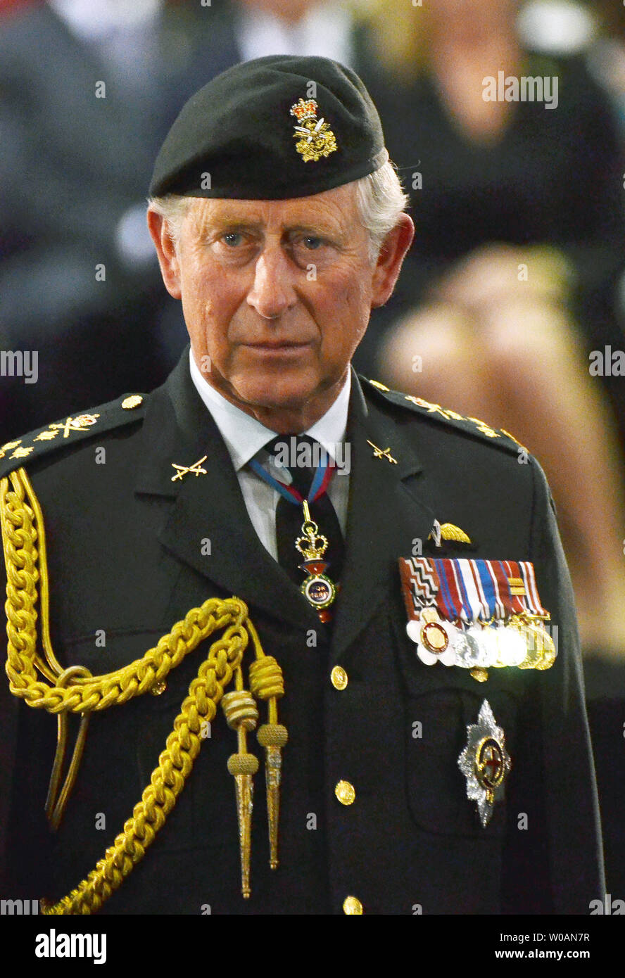 Prince Charles attends a Commemorative Military Muster at Fort York ...