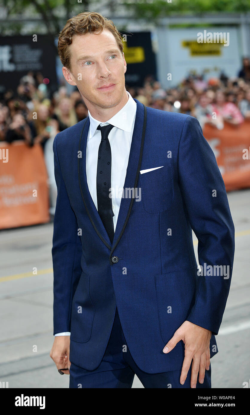 Benedict Cumberbatch arrives for the Toronto International Film ...