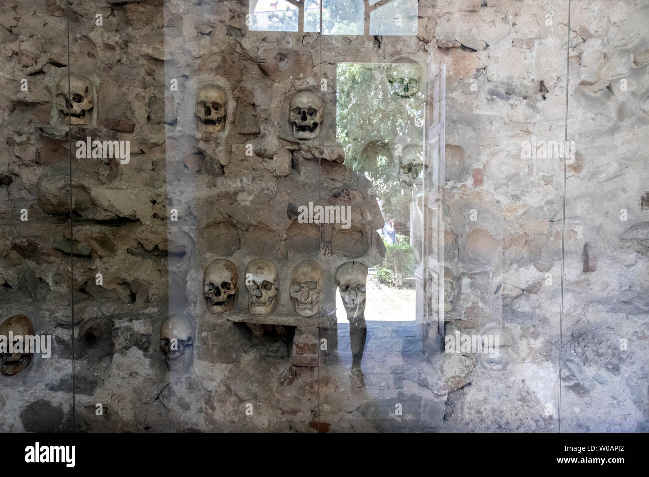 Skull tower cele kula hi-res stock photography and images - Alamy