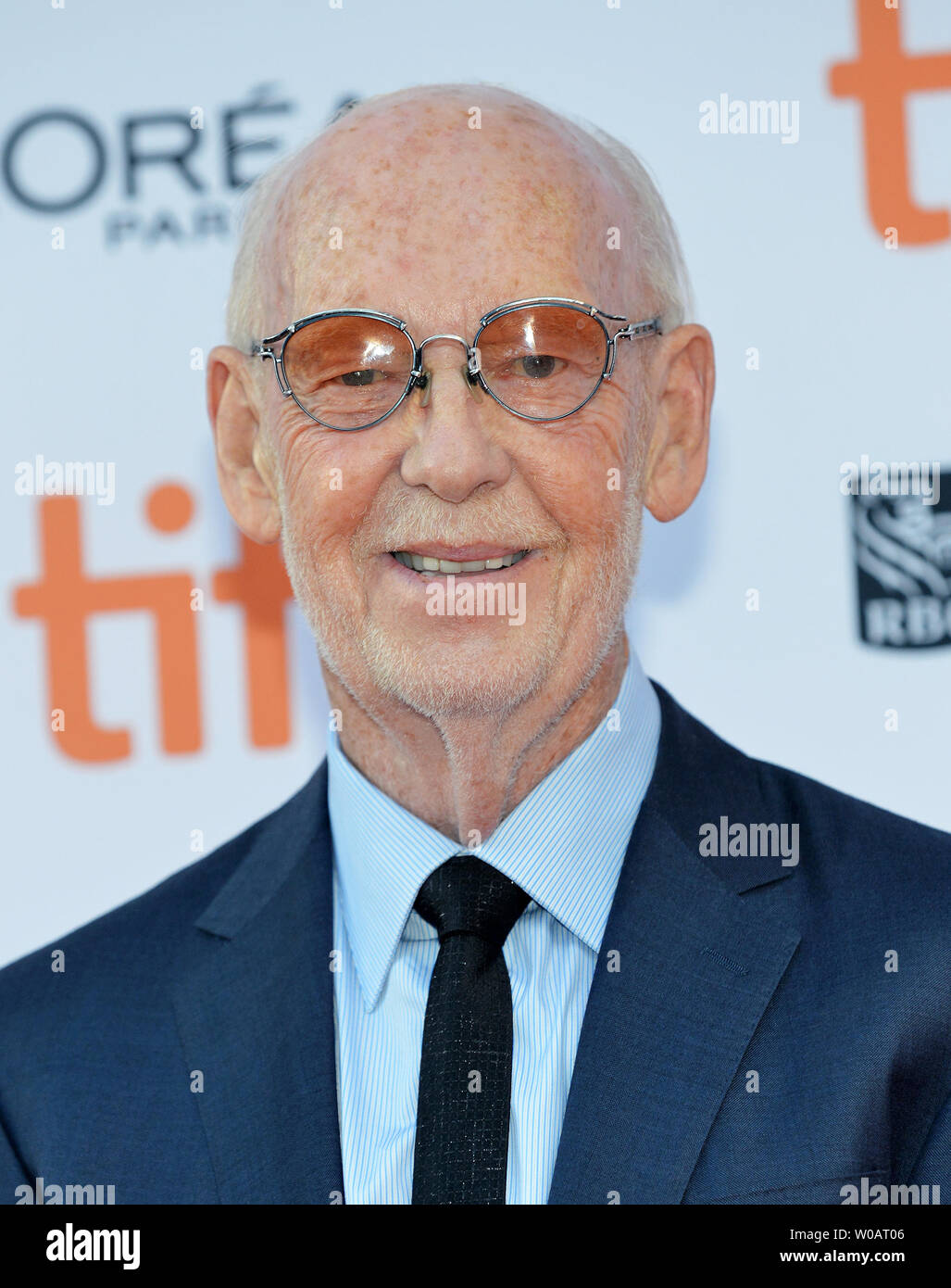 Director Mick Jackson arrives at the world premiere of his film 'Denial ...