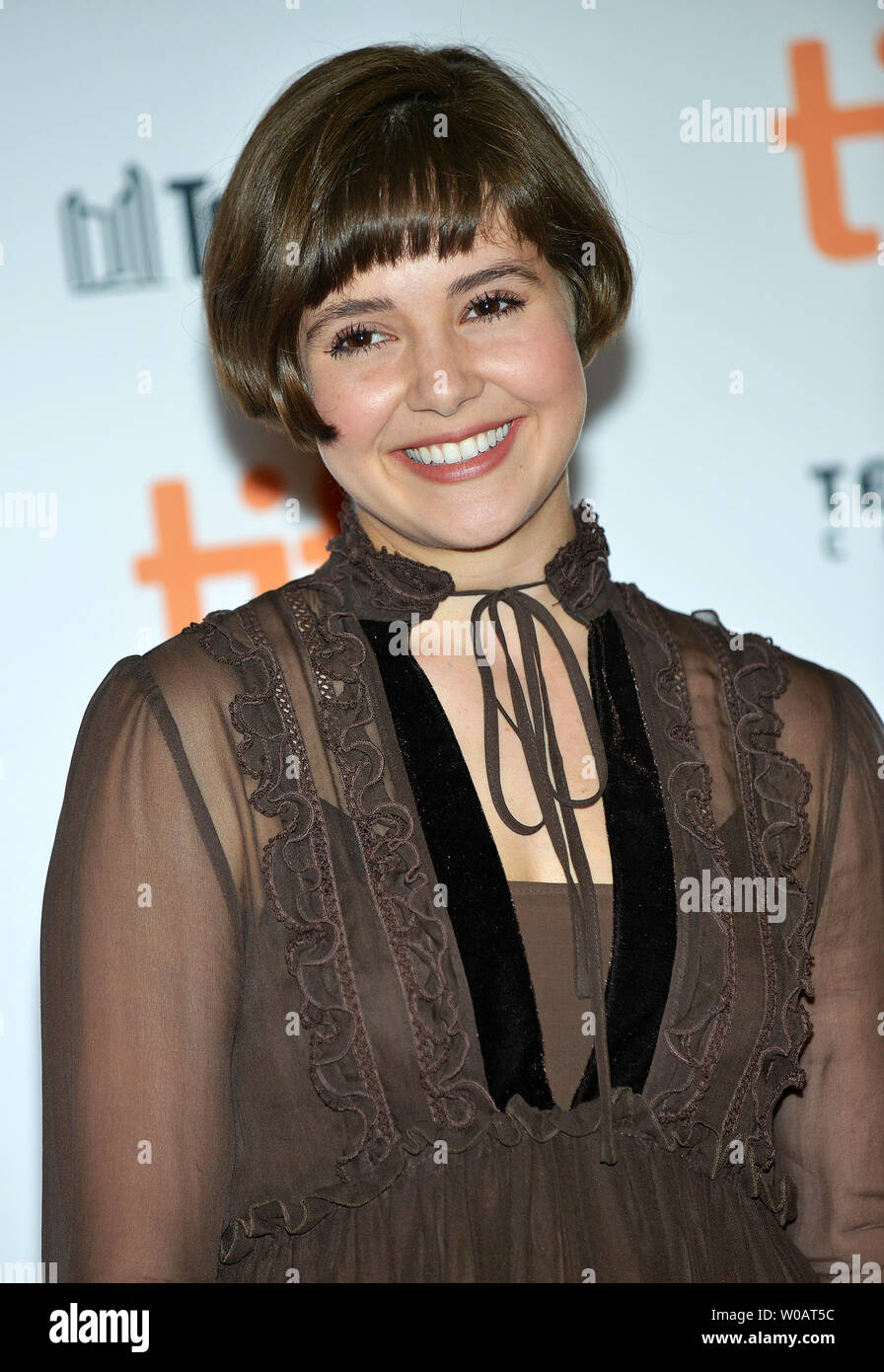 Victoria Bruno arrives at the Toronto International Film Festival ...
