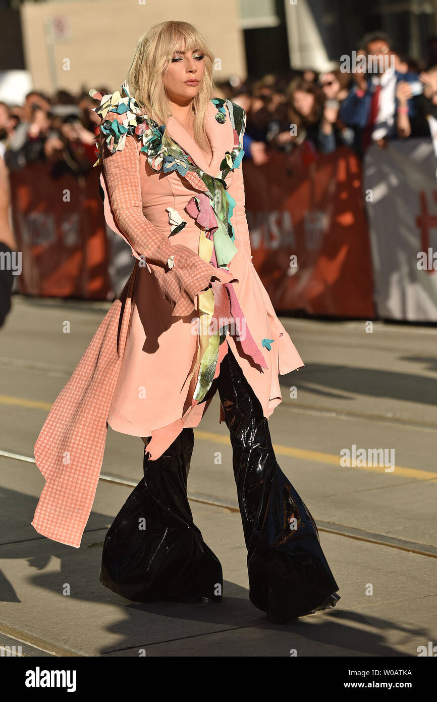 Lady Gaga arrives at the world premiere of the documentary 'Gaga: Five ...
