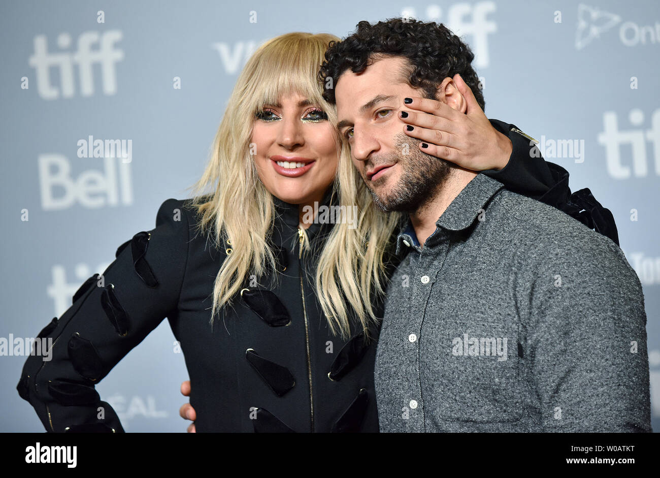 Lady Gaga and director Chris Moukarbel attend the Toronto International ...