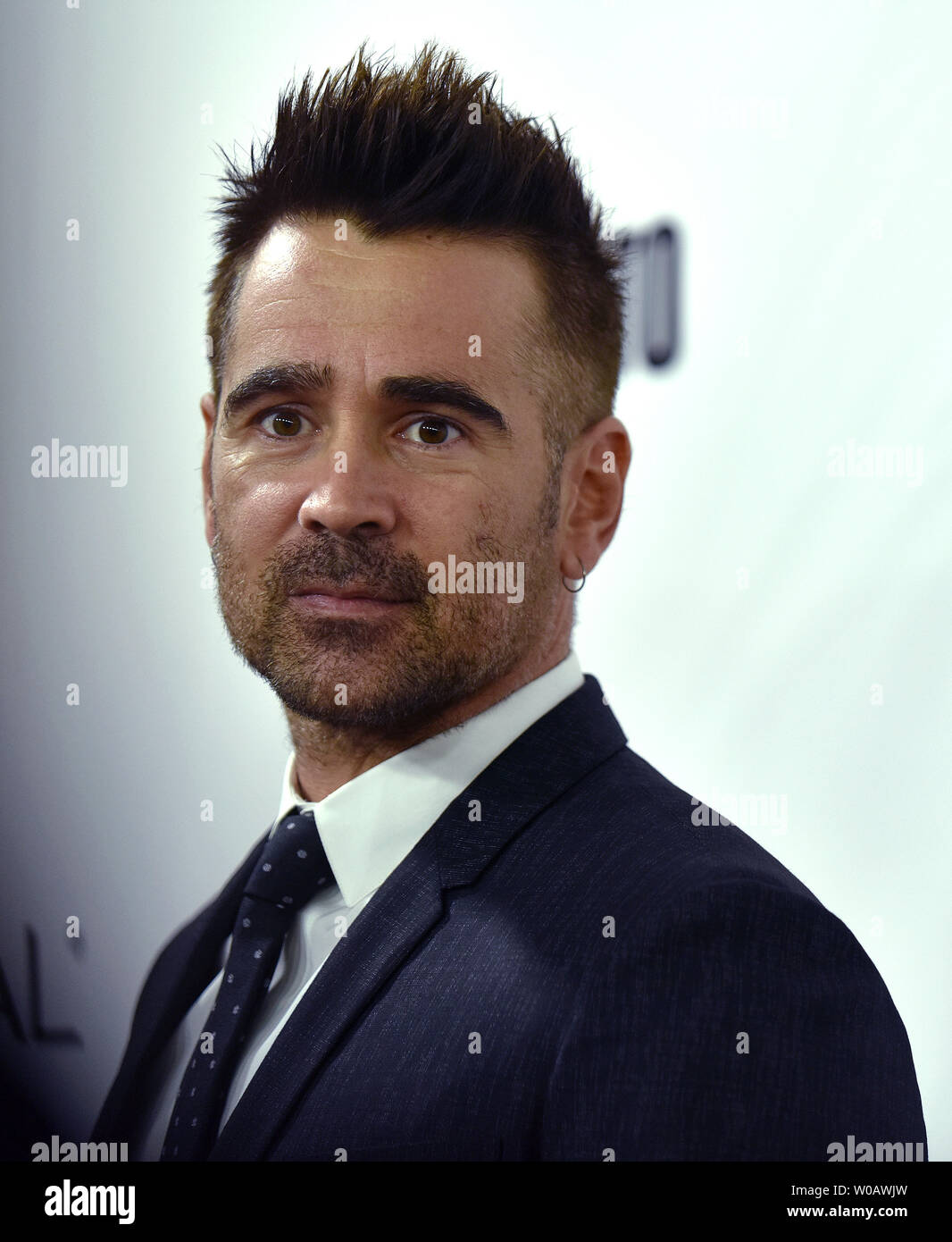 Colin Farrell arrives for the world premiere of 'Widows' at Roy Thomson ...