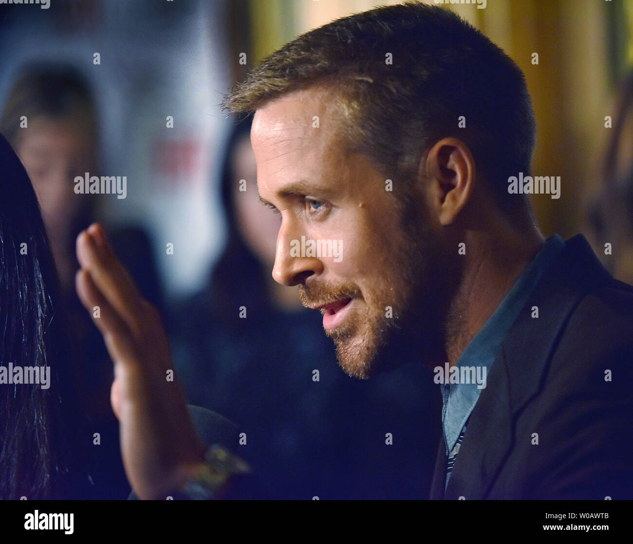 Ryan Gosling arrives for the premiere of 'First Man' at the Elgin ...