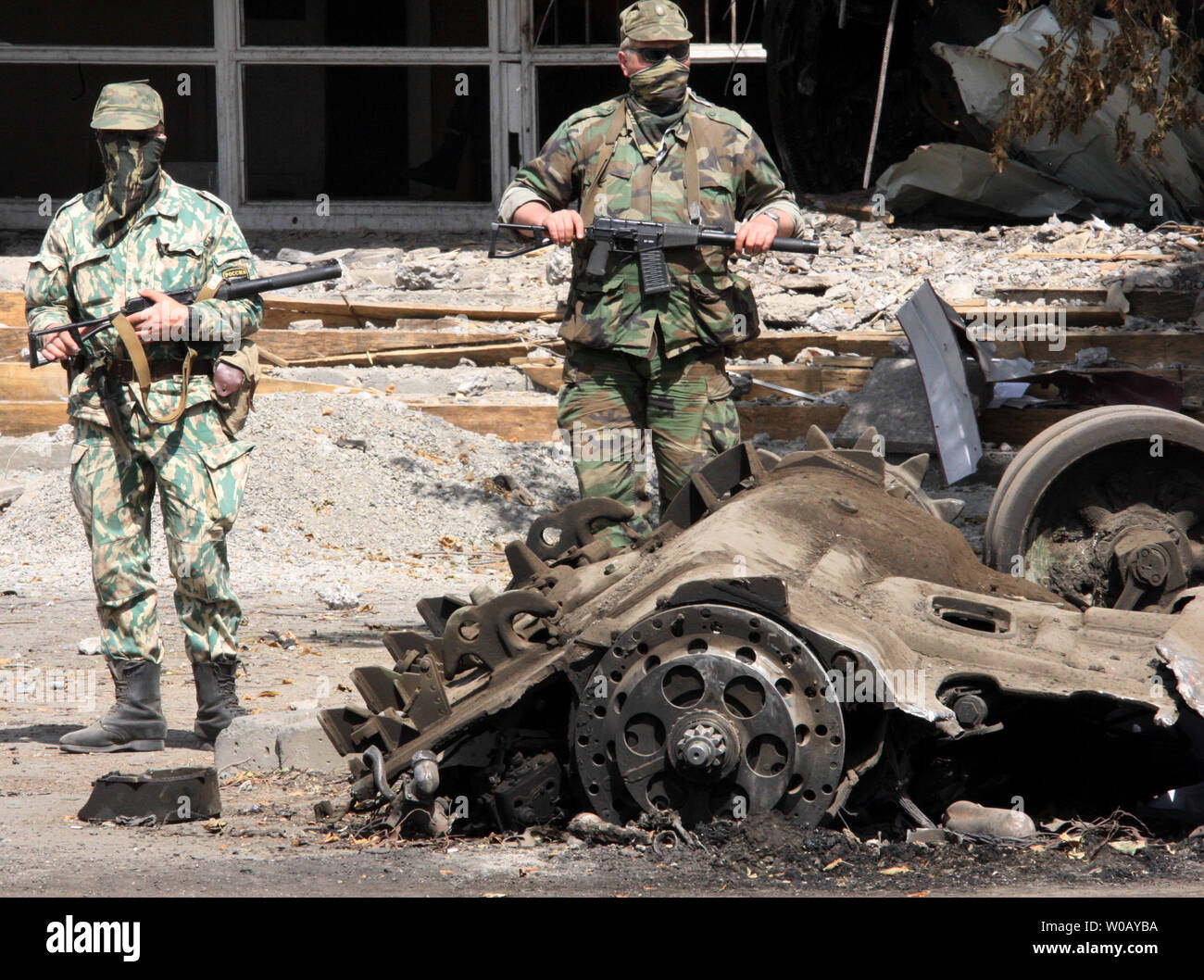 Russian tank 2008 hi-res stock photography and images - Alamy