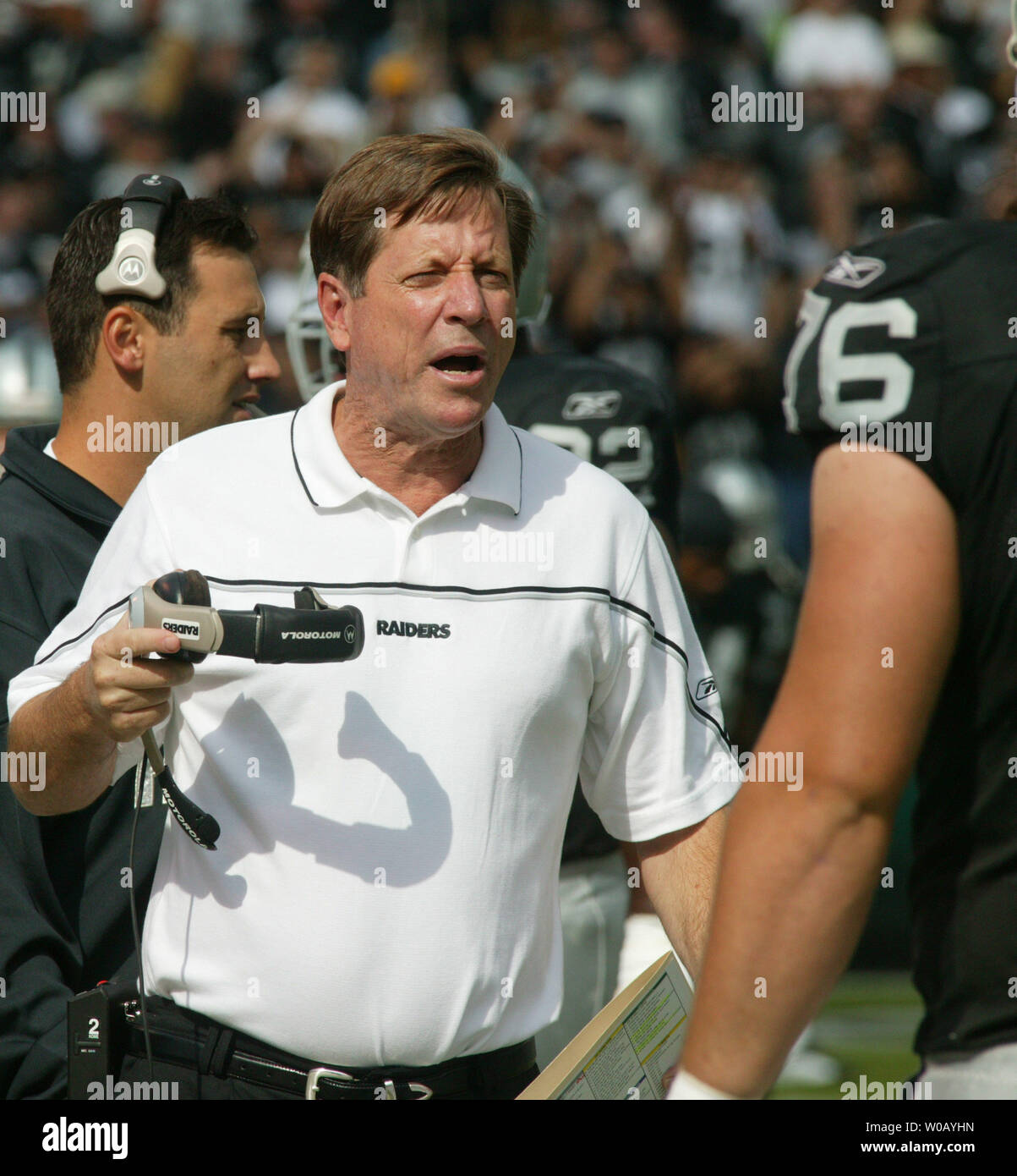 Oakland raiders coach norv turner hi-res stock photography and images ...