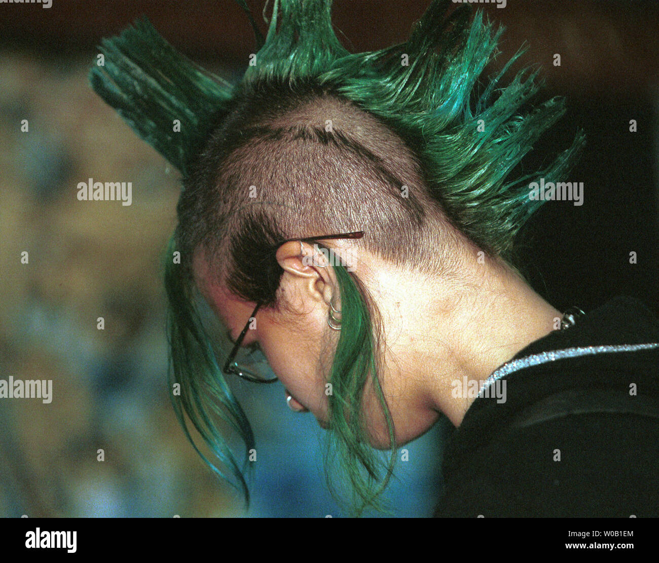 Erin Candelaria a 17-year old Coquitlam high school student browses the ...