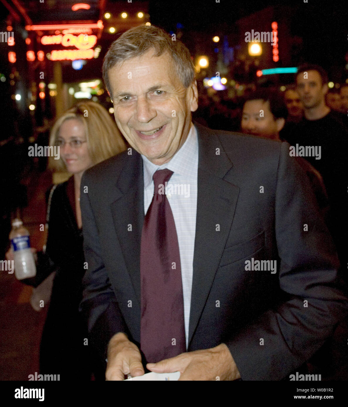 Actor William B. Davis, alias Cancer Man in the Television series X ...