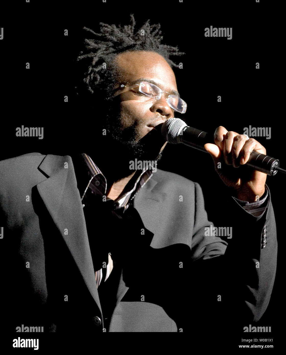 Lead singer Hayden of the band "Jacksoul" from Toronto, Canada opens ...