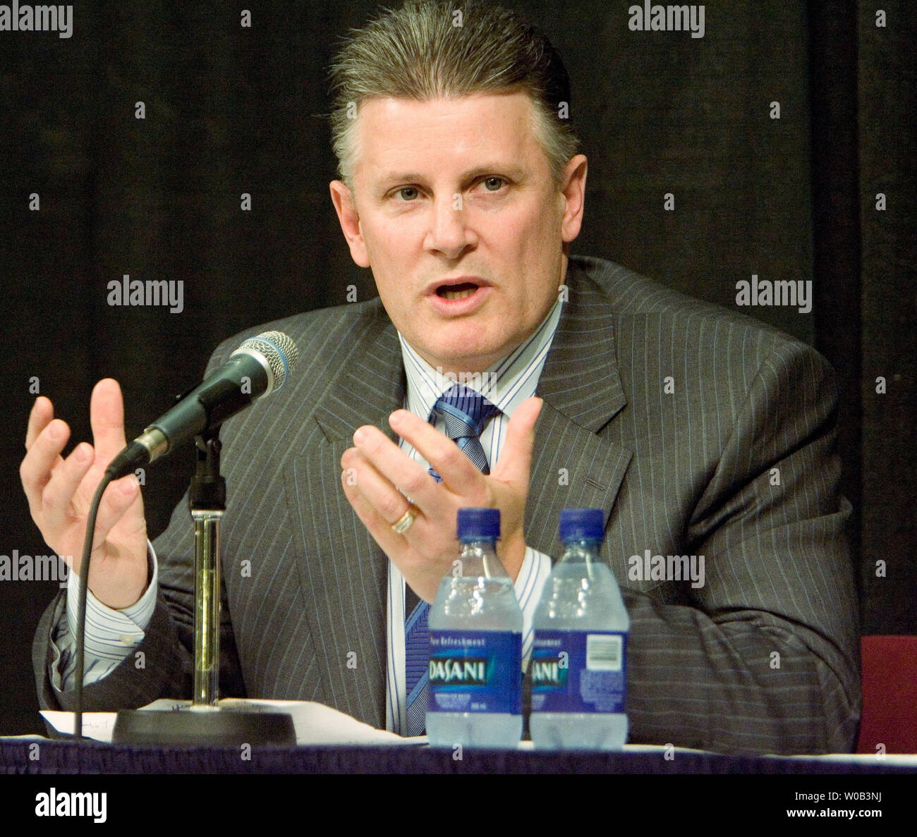 Recently fired head coach of the Vancouver Canucks, Marc Crawford ...