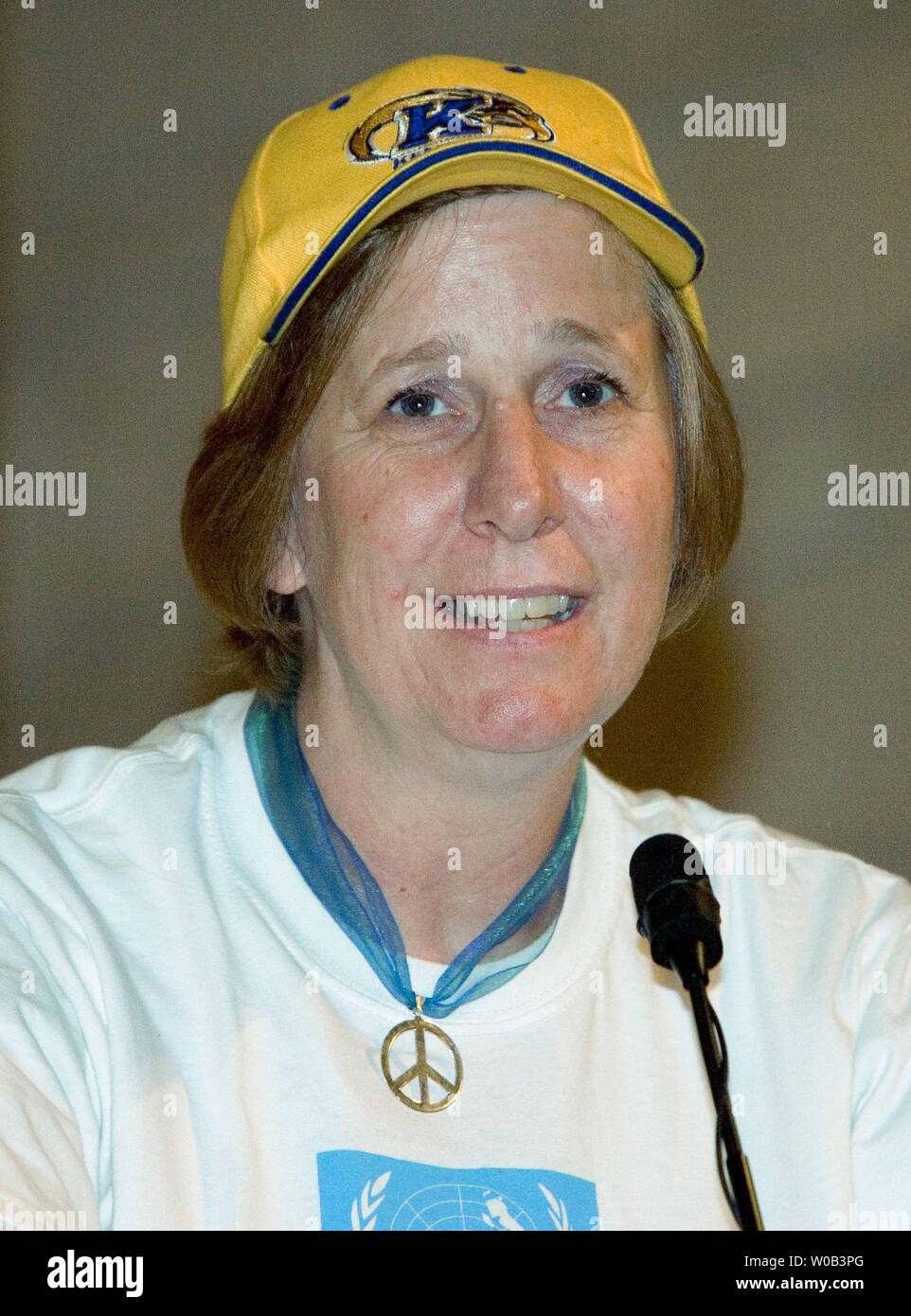 Anti-War Advocate Cindy Sheehan, who's son Specialist Casey Sheehan ...