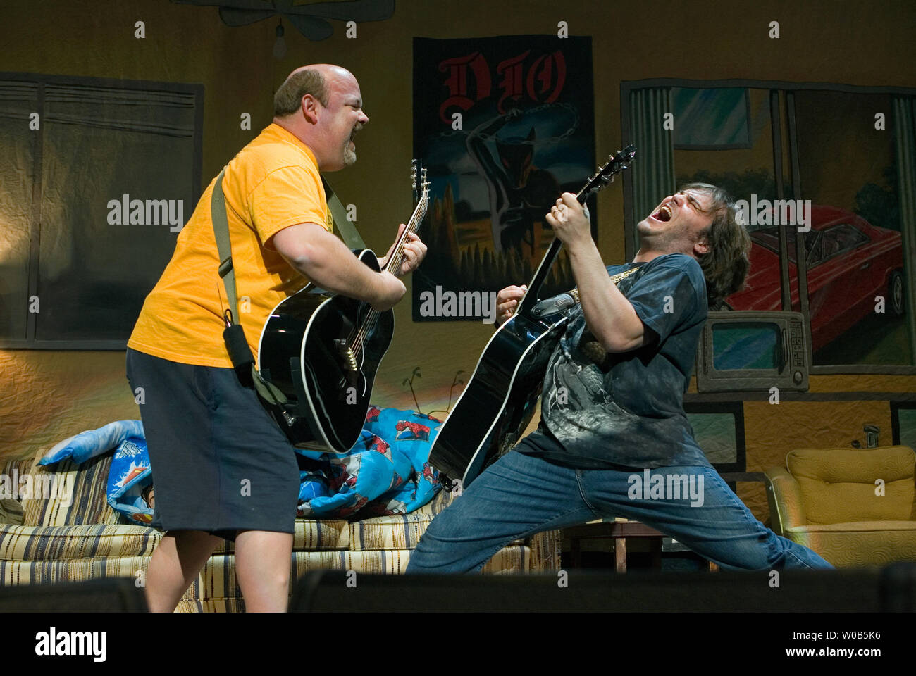 Jack black kyle gass rock hi-res stock photography and images - Alamy