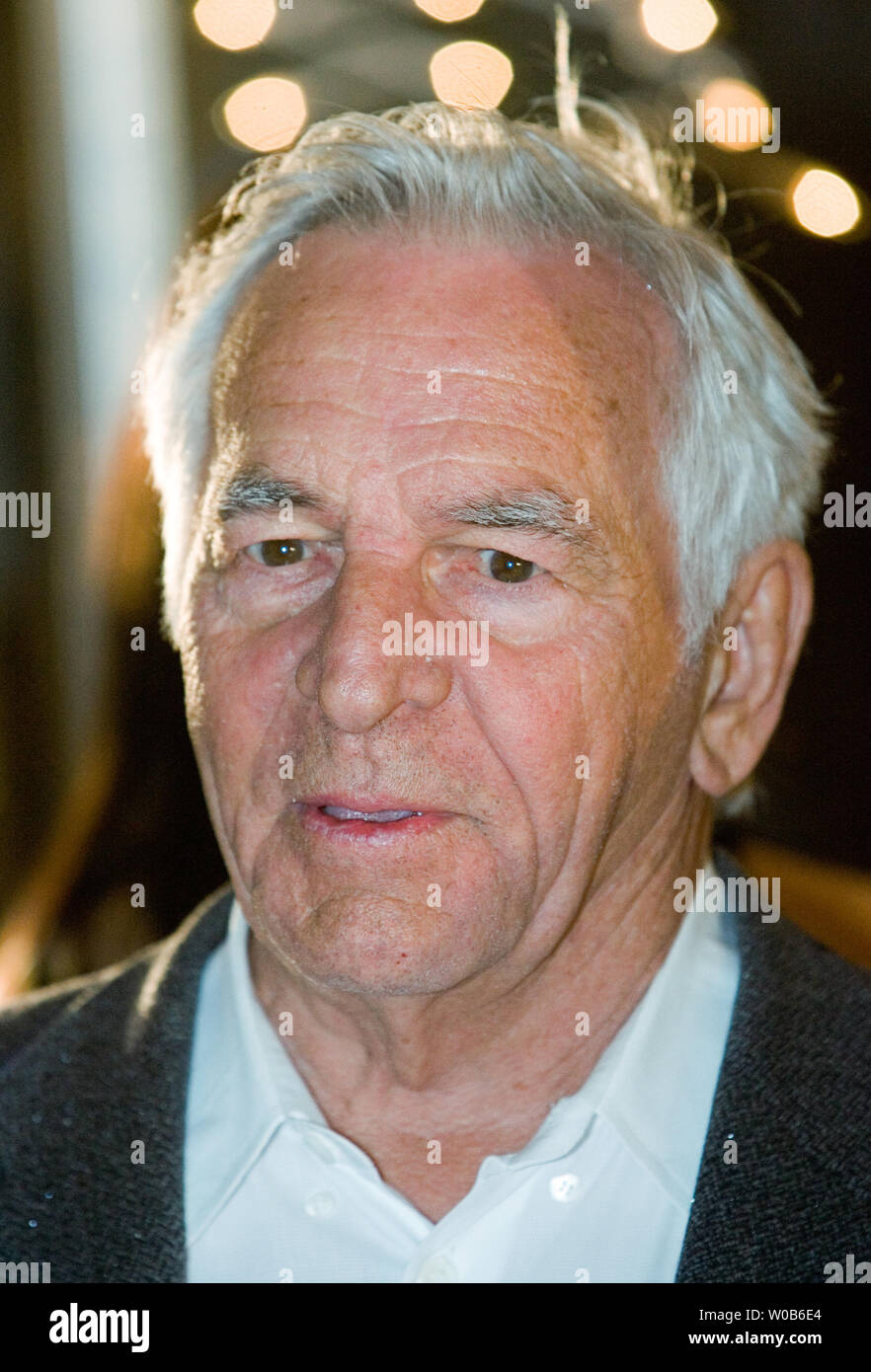 Actor Donnelly Rhodes arrives at the Insight Film Studios party during ...