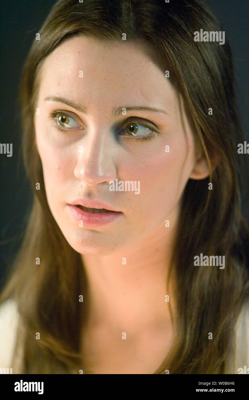 Actress Jessica Harmon poses for a photo at the Vancouver International ...